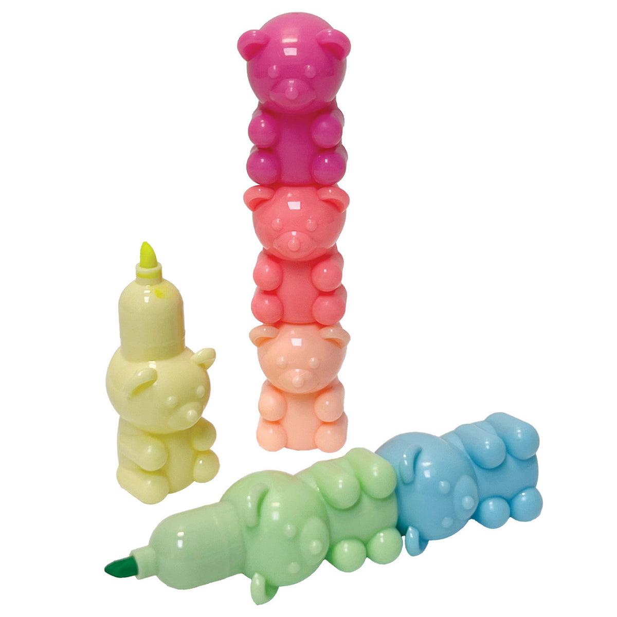 Beary Bright Stackable Marker/Highligher – Streamline Imagined Wholesale