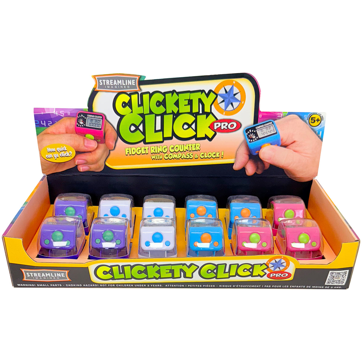 Clickety Click Pro Fidget Ring Counter – Streamline Imagined Wholesale